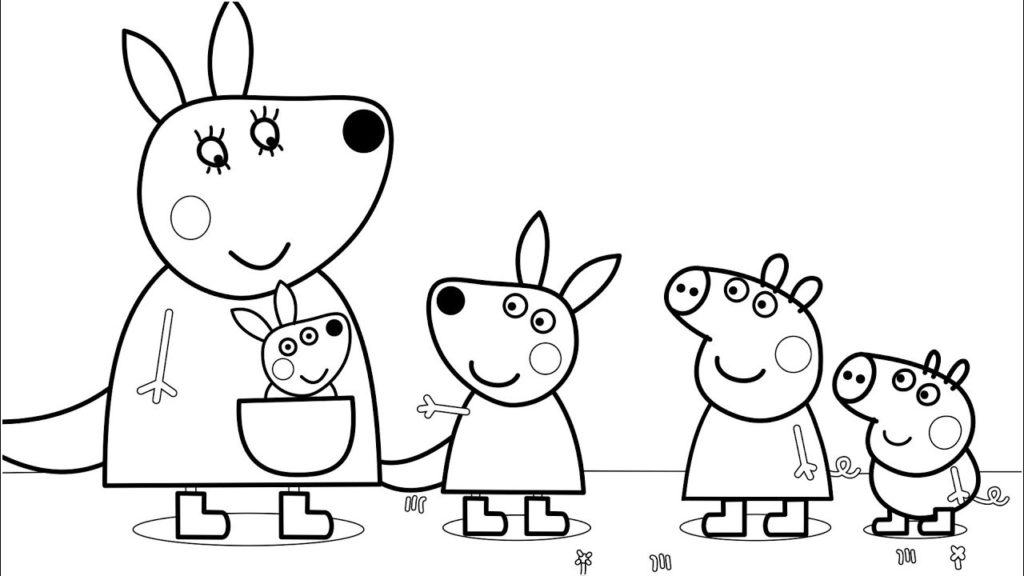 amigos-peppa-colorear – COKITOS