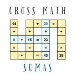 CROSS MATH Sumas – Crucigrama Matemático de Sumas – COKITOS
